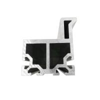 China Accuracy 0.05mm Brushed Aluminum Extrusion Profile for sale