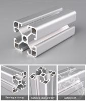 China Accuracy 0.01mm Brushed Surface Aluminium Profile 4040 for sale