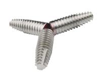 China Polished Stainless Steel Thread Shaft CNC Turning Parts for sale