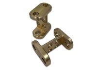 China ISO9001 OEM Brushed CNC Machining Brass Parts for sale