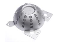China 0.01mm Brushed Aluminium 5 Axis CNC Machine Parts for sale