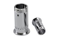 China ISO9001 0.01mm Precision Brushed CNC Lathe Parts for sale
