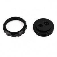 China Black Aluminum Anodized 4 Axis CNC Turning Parts for sale