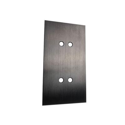 China 0.01mm Tolerance Anodized CNC 5 Axis Machining Aluminum Plates for sale