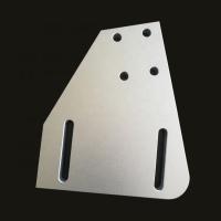 China ISO9001 Sandblasting Anodized Aluminum Mounting Plate 0.01mm Tolerance for sale