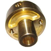 China ISO9001 Deburring CNC Machining Brass Parts 0.01mm Tolerance for sale