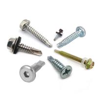 China Galvanized SS616L Hex Self Drilling Screw With Washers for sale