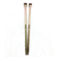 China ISO9001 Double Countersunk Head Wood Chipboard Screw Zinc Torx Drive for sale