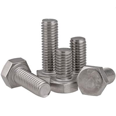 China ISO9001 M8 M10 M12 Stainless Steel Hex Bolt 304/316/2205 for sale
