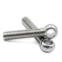 China DIN444 Stainless Steel 304 M8 Eye Bolt 0.01mm Tolerance for sale