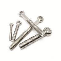 China DIN444 Stainless Steel 304 M8 Eye Bolt 0.01mm Tolerance for sale