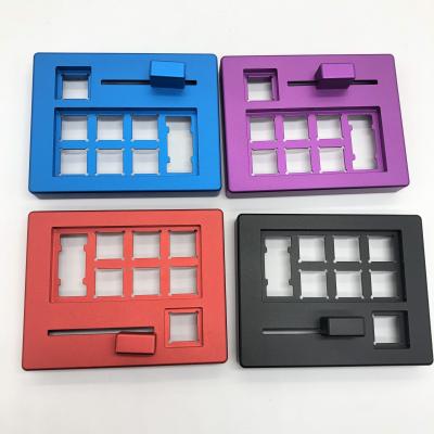 China Micro Al7075 Anodized Brushed CNC Aluminum Shaft Parts for sale