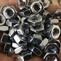 China Steel Stainless DIN934 Galvanized M6 M5 Hex Nut for sale