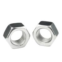 China Customized M3 To M100 Stainless Steel DIN934 ISO 4032 Hex Nut for sale