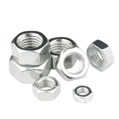 China Customized M3 To M100 Stainless Steel DIN934 ISO 4032 Hex Nut for sale