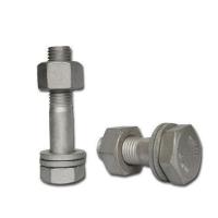 China Grade 4.8/8.8/10.9/12.9 High Quality DIN931 DIN933 Bolts And Nuts for sale