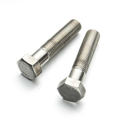 China High Quality DIN931 DIN933 Stainless Steel Hex Bolt High Tensile Bolts And Nuts for sale