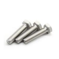 China High Tensile Din 931 DIN933 Gr5 Bolt Stainless Steel Hex Head Bolt M10 M12 for sale