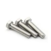 China High Tensile Din 931 DIN933 Gr5 Bolt Stainless Steel Hex Head Bolt M10 M12 for sale