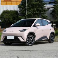 China 4 Seater BYD Seagull Electric Car EV Vehicles Flying Edition Pink for sale
