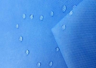 China SMS Eco-friendly Hydrophobic Nonwoven Fabric 45gsm for  Disposable Isolation Gown for sale