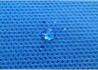 China Hydrophilic SMS Nonwoven Fabric in Blue for Disposable Protective Clothing 12-200GSM for sale