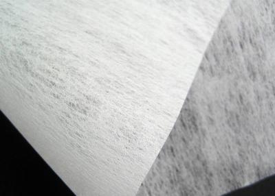 China Nonwoven Fabric ES 18g 50g Customized Width White Fabric for sale