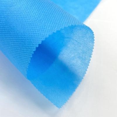 China Soft, Lightsome Blue Color SMS Non Woven Fabrics for Isolation Gown for sale