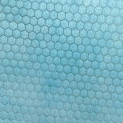 China Hexagonal Pattern PP Nonwoven Blue Anti-aging Anti-UV Nonwoven Fabric for sale