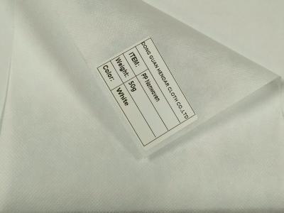 China White Black PP Nonwoven Fabric Colors Antibacterial Hydrophobic Hydrophilic Nonwoven for sale
