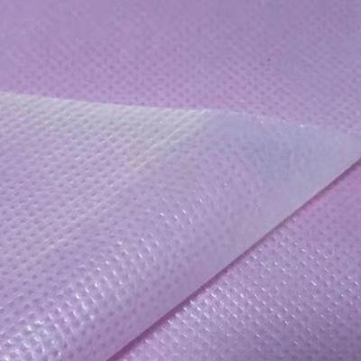China Waterproof Laminated Nonwoven Fabric PP PE Film for Head Cover Leakproof for sale