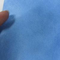 China Disposable Bed Sheet SMS Nonwoven Fabric White Blue Medical Level Factory Supply for sale