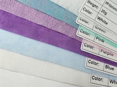 China Custom Color PP Nonwoven Fabric 10-30gsm for Gift Wrapping and Flower Wrapping for sale