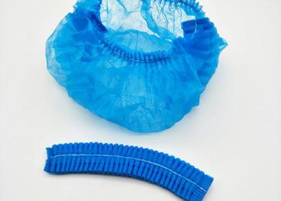 China Customized Non Woven Fabric Products Skin Friendly Disposable Bouffant Caps for sale