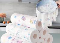 China Wood Pulp Spunlace Spunlace Nonwoven Fabric Industrial Machine Cleaning Wipes for sale