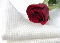 China White Spunlace Nonwoven Fabric 70% Tencel / 30% Cupro Sample Available for sale