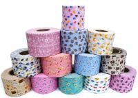 China Embossed Style Spunlace Biodegradable Non Woven Fabric Viscose Polyester Customised for sale