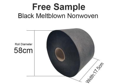 China 100% PP BFE99 Surgical Mask Meltblown Non Woven Fabric 25GSM 175MM Width Dyed Pattern for sale