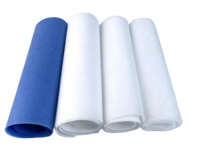 China 100% PP Soft Spunbond Nonwoven Fabric Fluffy Hydrophilic White For Baby Diaper for sale