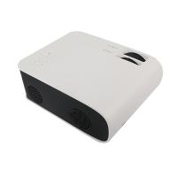 China PL12 LCD LED Video Projector 300 ANSI Lumens 1080P Home Theater with 3.5mm Earphone for sale