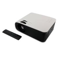China Mini LED LCD Projector 300 ANSI Lumens 1080p Home Theater 23 Languages Support for sale