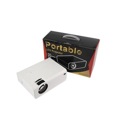 China 1920x1080p Portable Mini LCD Projector with Keystone Correction 200 ANSI Lumens 3W Speaker for sale