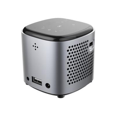 China 3.7V 3300mAh Mini Smart Pocket Projector 63x63x63mm DLP LED 70 ANSI Lumens for sale