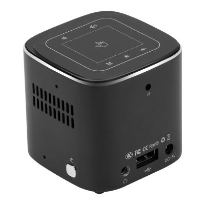 China 0.2 DMD Smart Touchscreen Mini LED Video Projector Cortex A7 Quad Core 1.2GHz 70 ANSI Lumens for sale