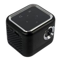 China Mini DLP LED Projector 40 ANSI Lumens 0.2 DMD Portable Home Cinema Built in Battery for sale