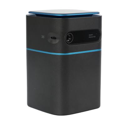 China 3.7V 7000MAH Android Smart Mini Projector P8 With Touch Screen Airplay MiraCast for sale