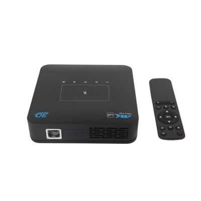 China Mini DLP Projector 300 Lumens Bluetooth 4.2 Android 9.0 Electric Focus 4K Support for sale