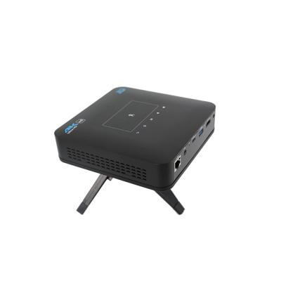 China Mini DLP Projector 300 Lumens 4K Support Airplay MiraCast Electric Focus Android 9.0 for sale