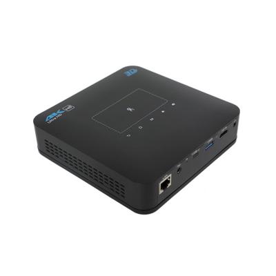 China Portable DLP Smart Projector 4K Support 300 Lumens RGB LED OSRAM Q6 Android 9.0 32GB ROM for sale