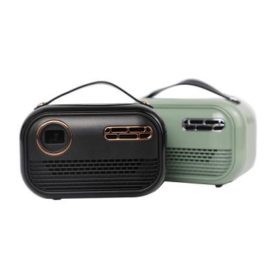 China Mini DLP Projector 4K Decoding 5000mAh Rechargeable Battery 3D Support Android 9 for sale